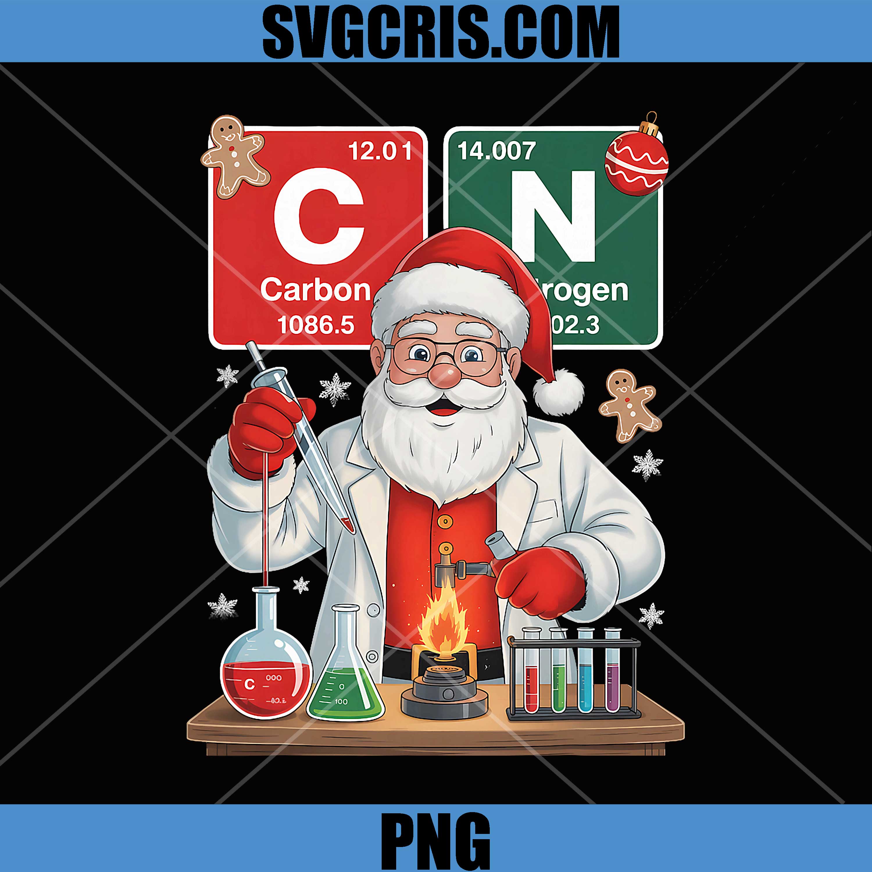 Chemistry Christmas PNG, Science Santa Lab Meme 6 7 PNG – SVGCRIS